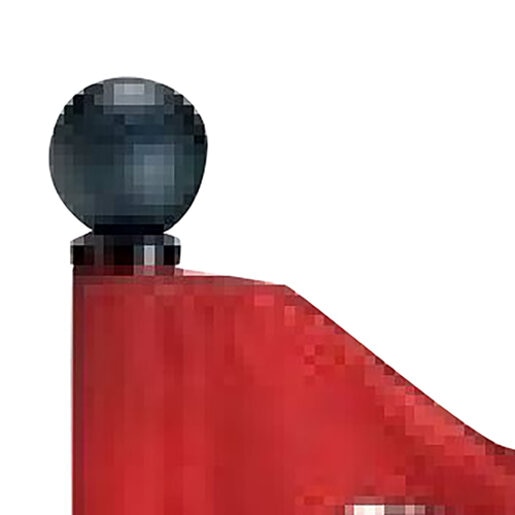 Par Aide Jr Flag Stick Knob Only Black (9/pack) | SiteOne